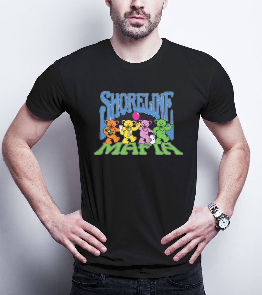Shoreline Mafia Gummy Bear Crew Pullover Geezy World Store T-Shirt