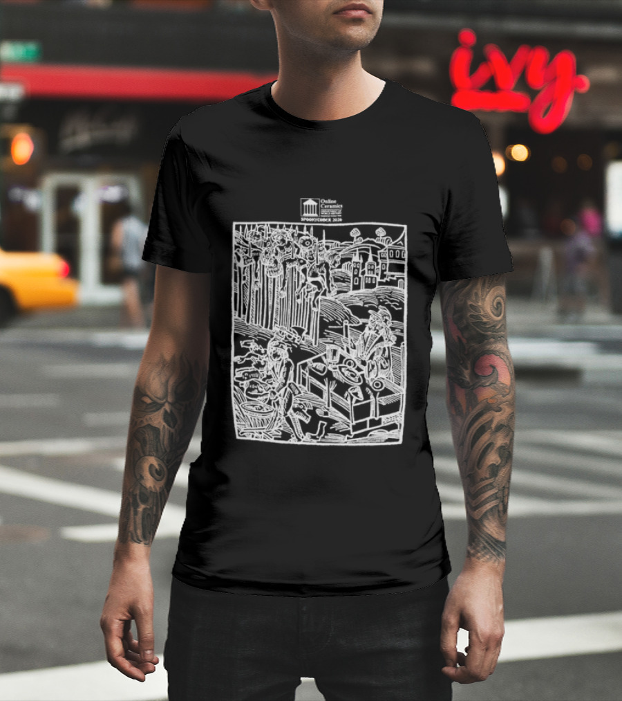 Online Ceramics Vlad Dracula House Of Draculesti T-Shirt