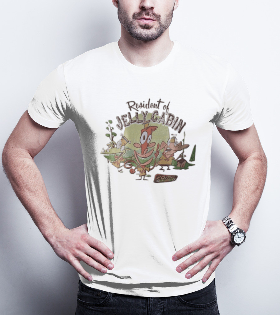 Camp Lazlo Resident Of Jelly Cabin Cartoon Scouts Forest Scene T-Shirt