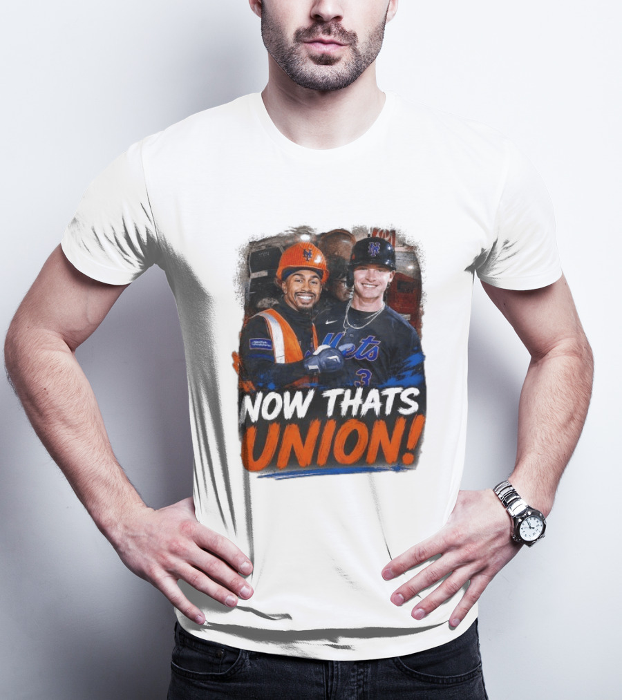 Francisco Lindor Carson Benge New York Mets Now Thats Union T-Shirt
