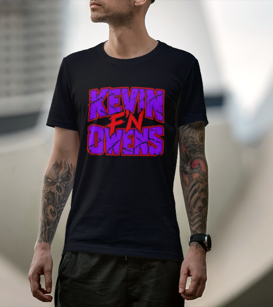 Kevin F'N Owens WWE Superstar Wrestling Fan T-Shirt
