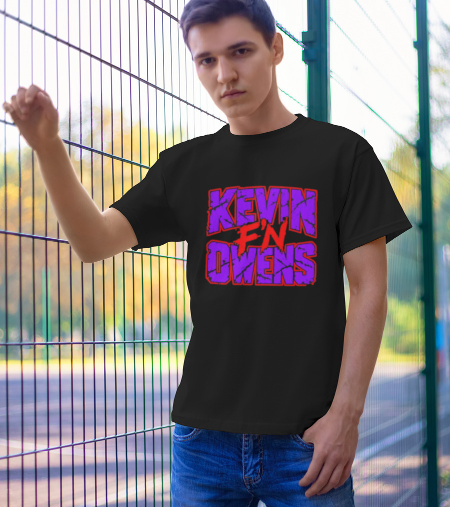 Kevin F'N Owens WWE Superstar Wrestling Fan T-Shirt