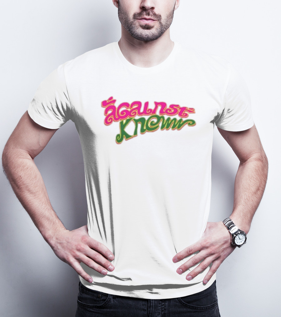 Against Lab Store X Knowwhere Idl Spicy White Against Knw T-Shirt