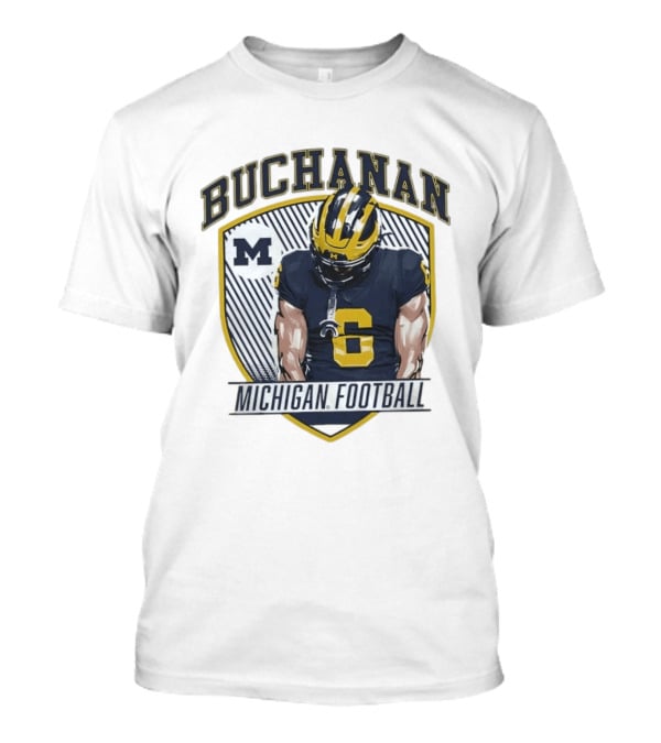 Buchanan No 6 Michigan Wolverines Football M T-Shirt