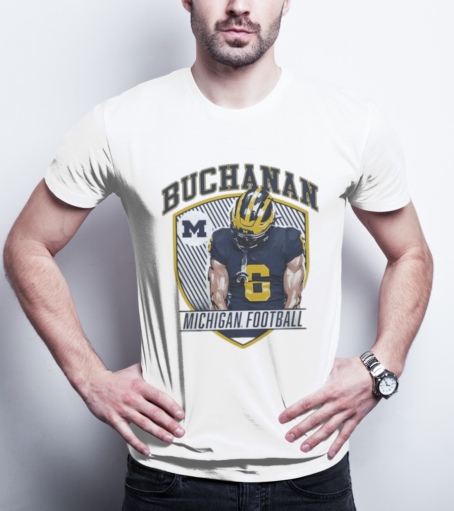 Buchanan No 6 Michigan Wolverines Football M T-Shirt