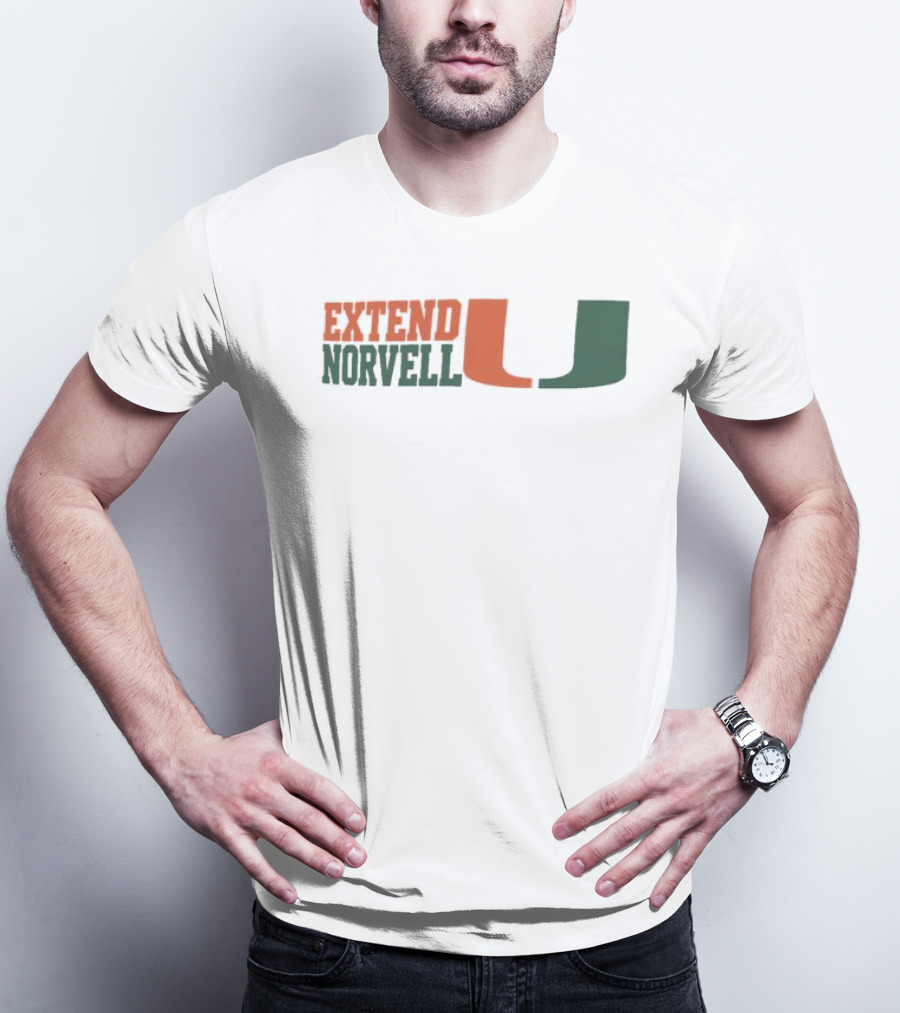 Extend Norvell Miami Hurricanes U T-Shirt
