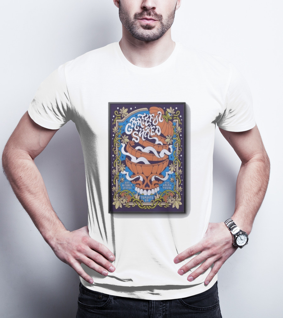 Grateful Shred Halloween Show Toronto Opera House October 31 2026 T-Shirt