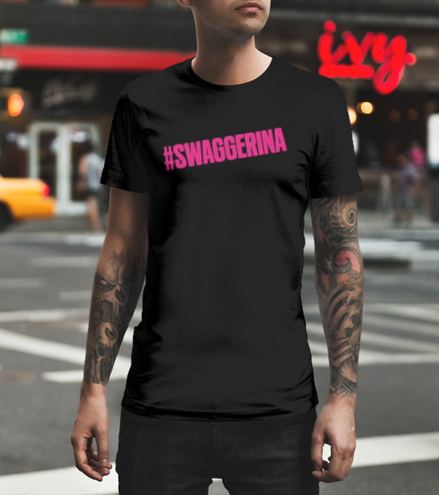 Adela Store #Swaggerina Tour Bold Pink T-Shirt