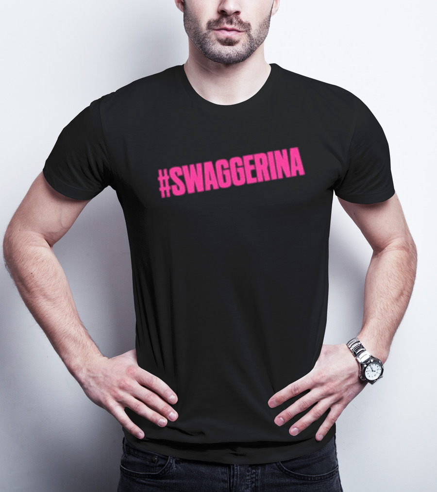 Adela Store #Swaggerina Tour Bold Pink T-Shirt