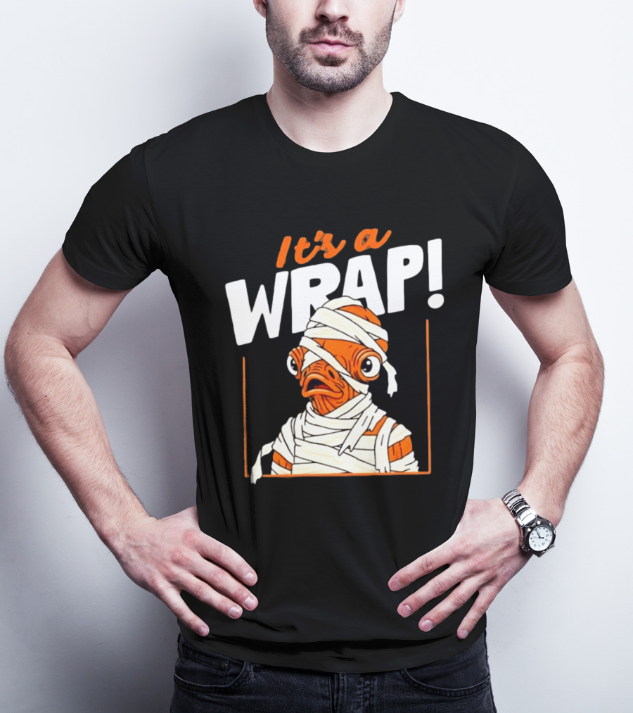 Admiral Ackbar It's A Wrap Mummy Star Wars T-Shirt