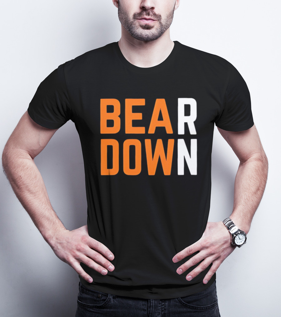 Bear Down Chicago Football Team Spirit T-Shirt