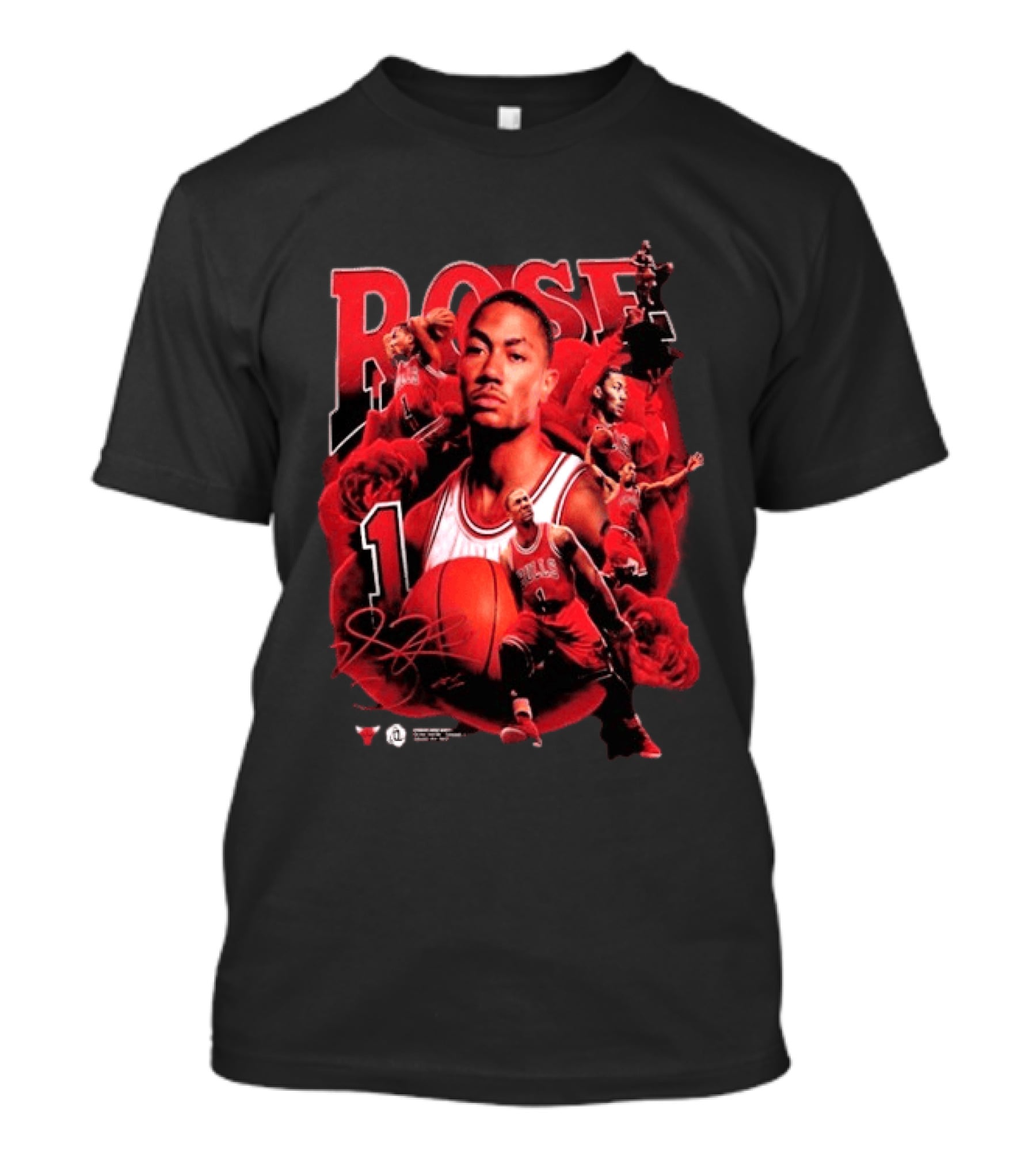 Derrick Rose Chicago Bulls Basketball Legend 1 T-Shirt