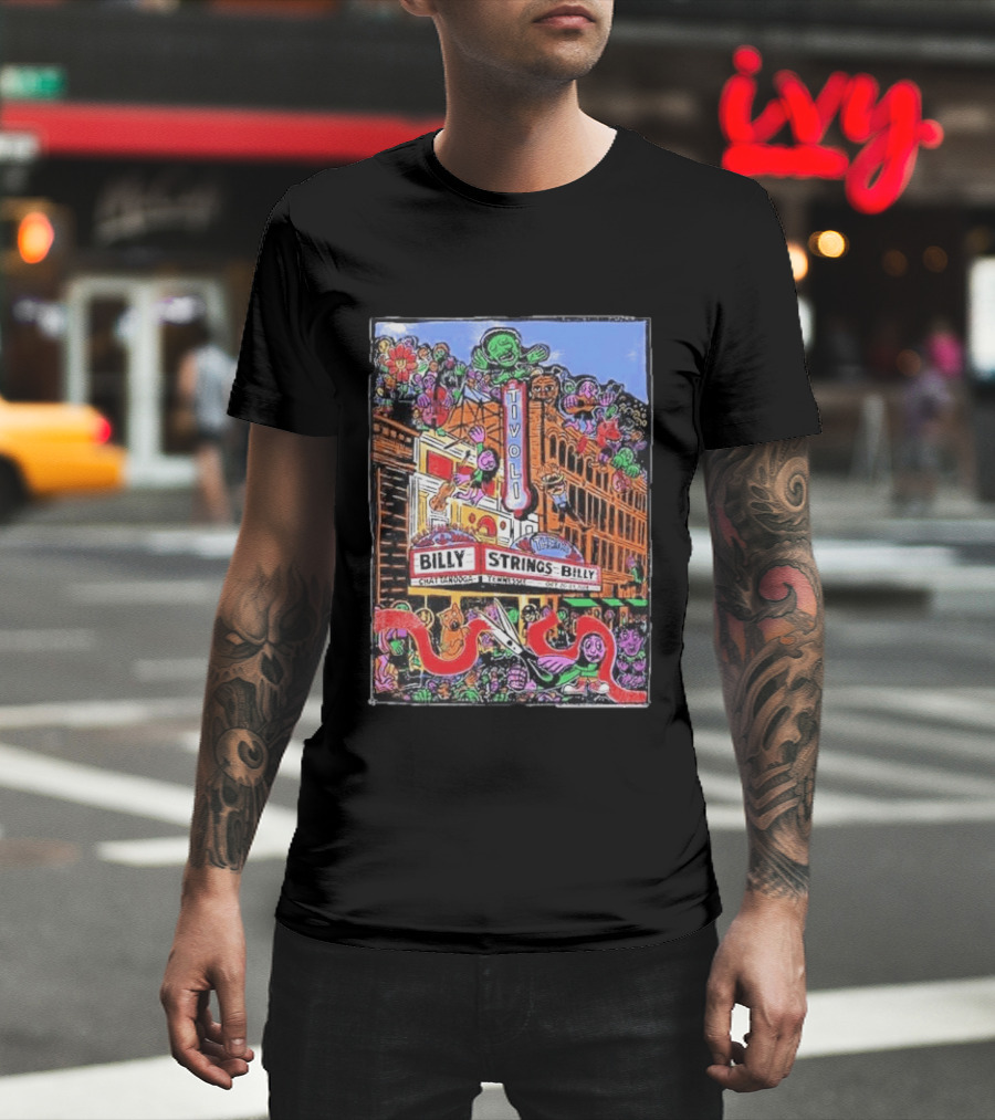 Billy Strings Tivoli Theatre Chattanooga TN October 20th 21th 2026 T-Shirt
