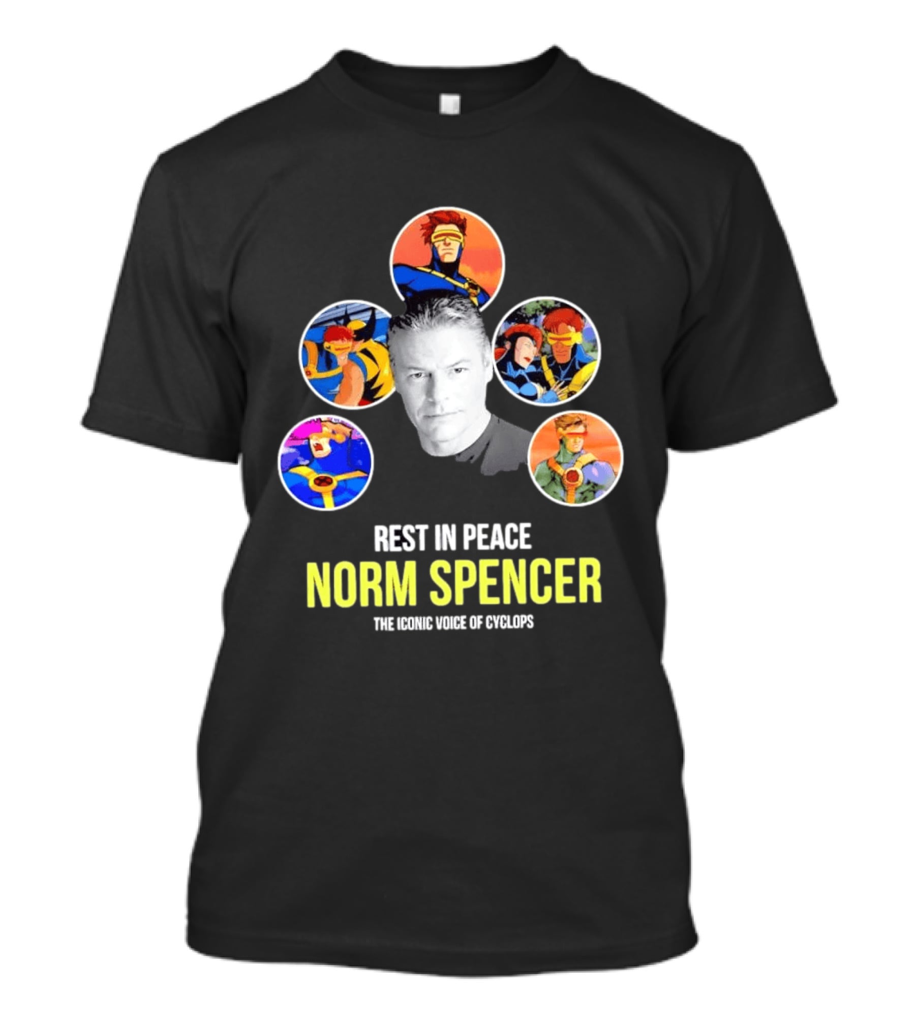 Rest In Peace Norm Spencer Iconic Voice Of Cyclops T-Shirt