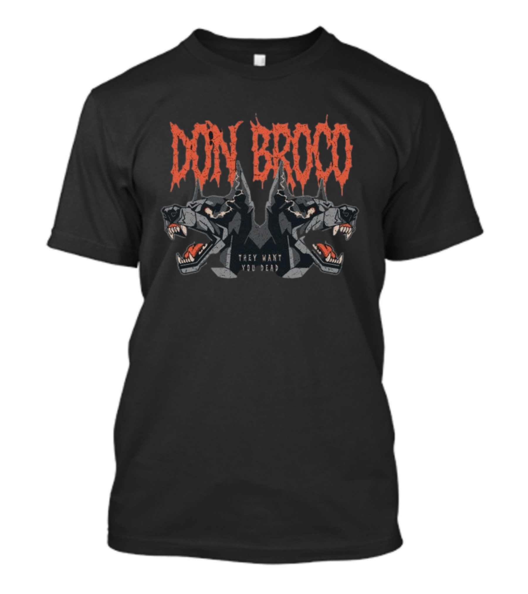 Don Broco They Want You Dead Two Black Dogs T-Shirt