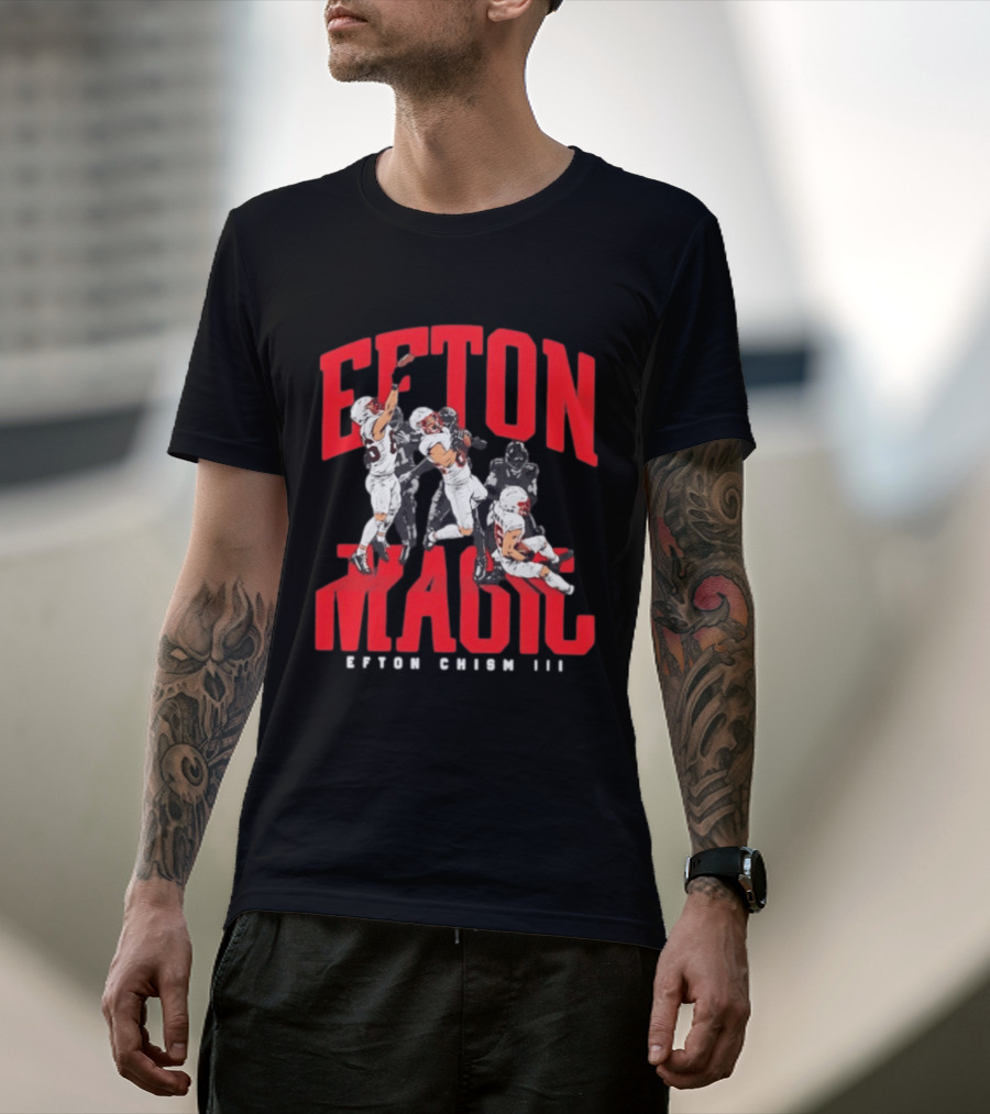 Efton Chism III Magic Football Catch T-Shirt