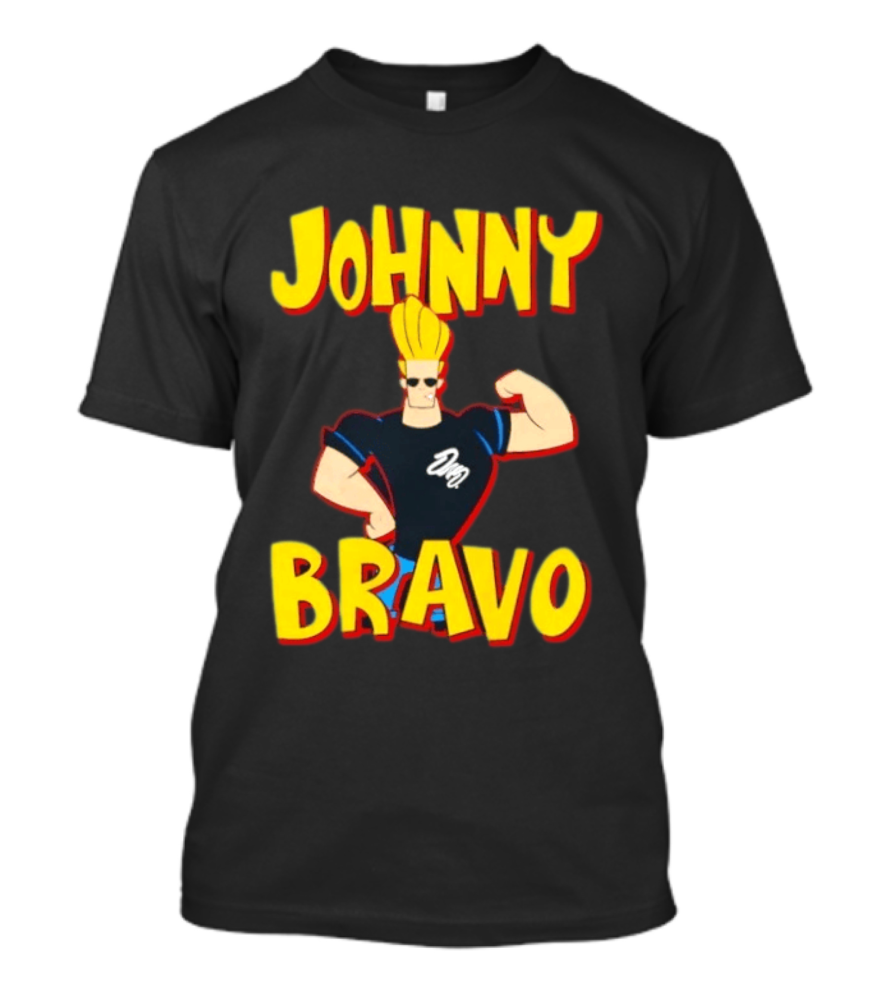 Johnny Bravo Cartoon Classic Character Pose T-Shirt