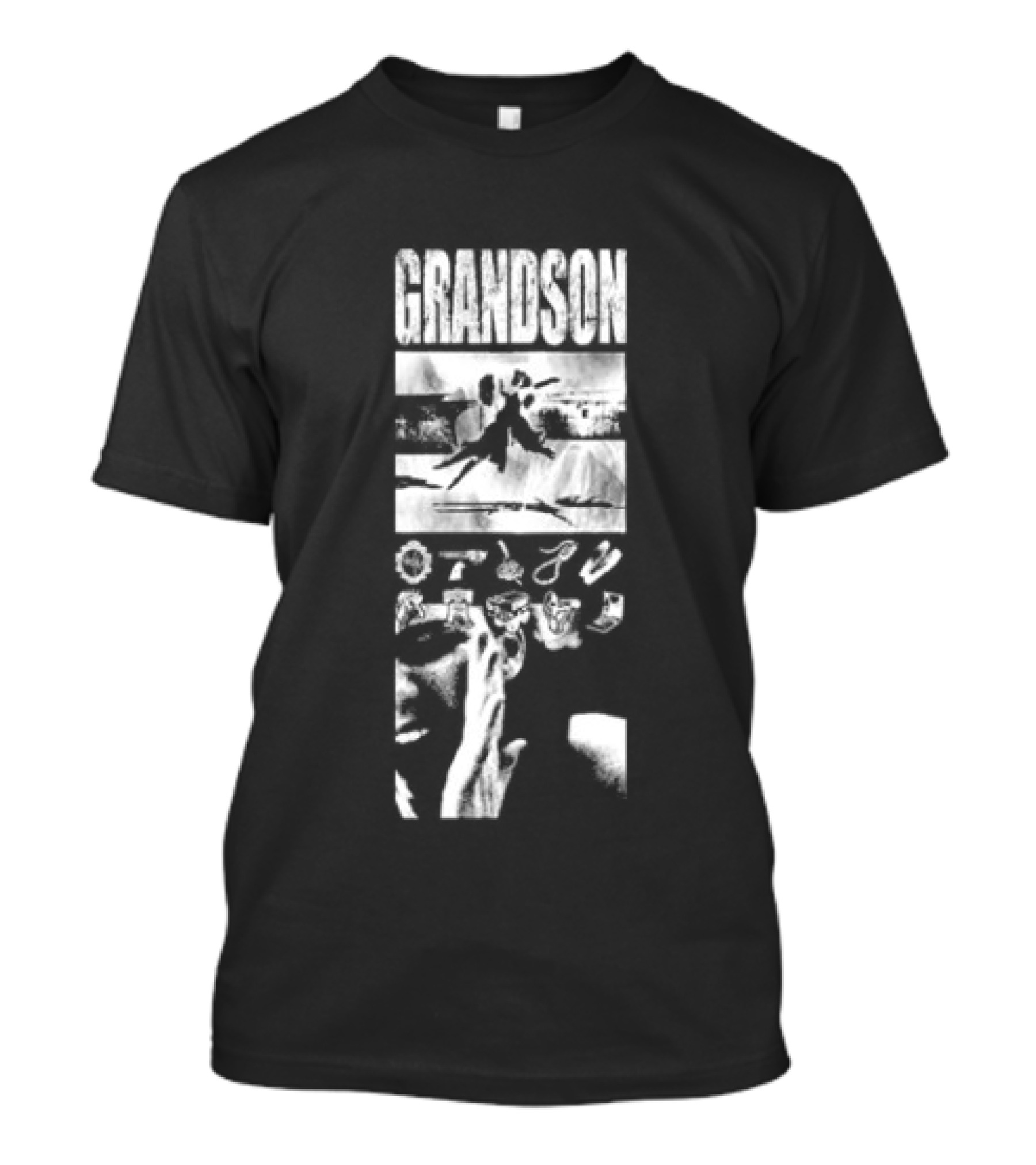 Grandson Inertia Fall 2025 Tour Dates Cities Locations T-Shirt