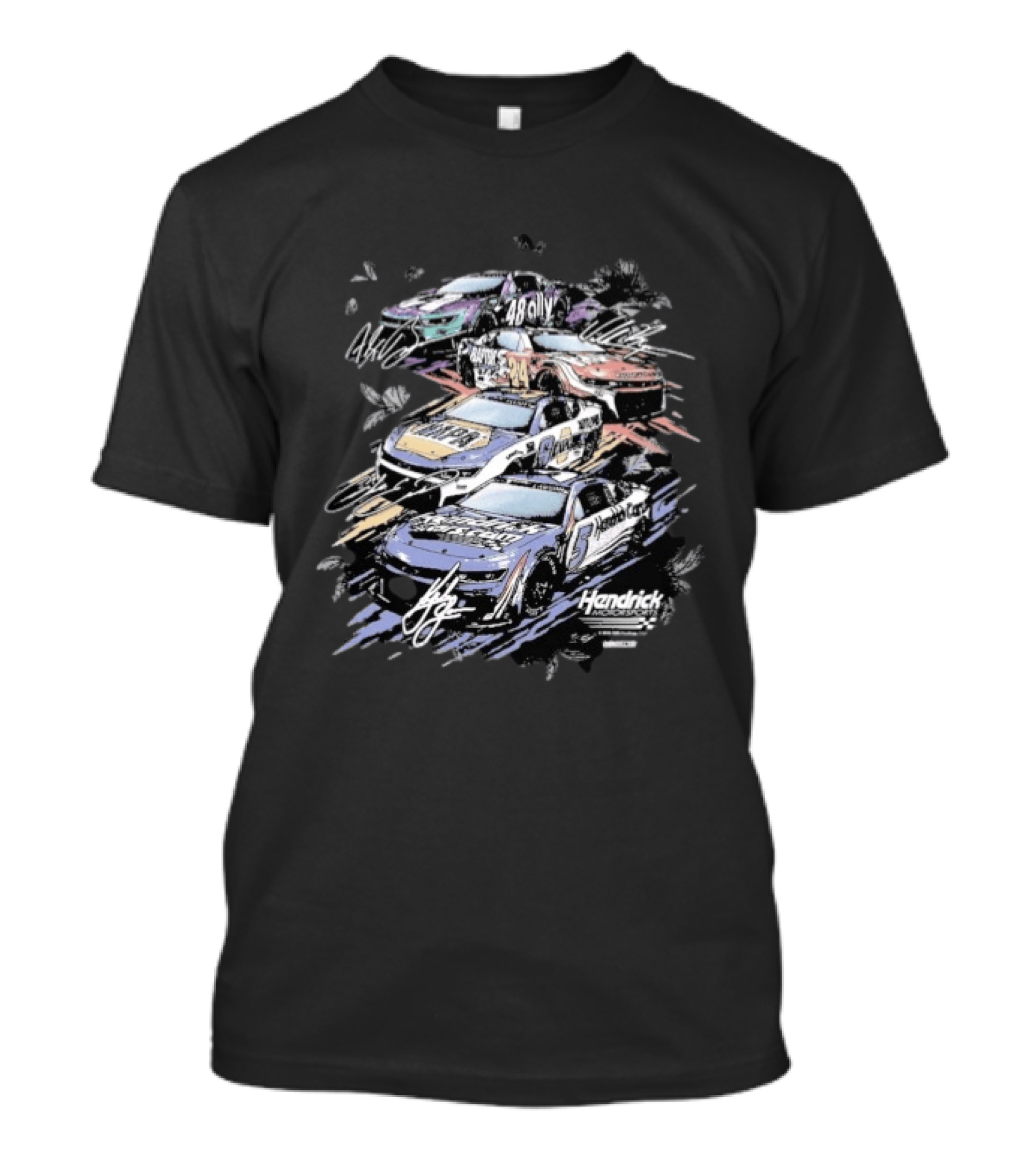 Hendrick Motorsports 5 9 24 48 Ally Cars Racing Team T-Shirt