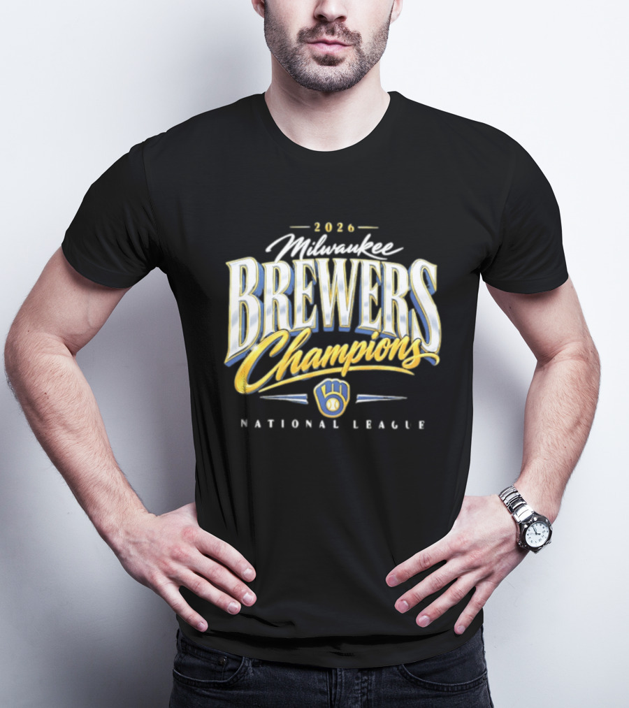 Milwaukee Brewers 2026 National League Champions T-Shirt