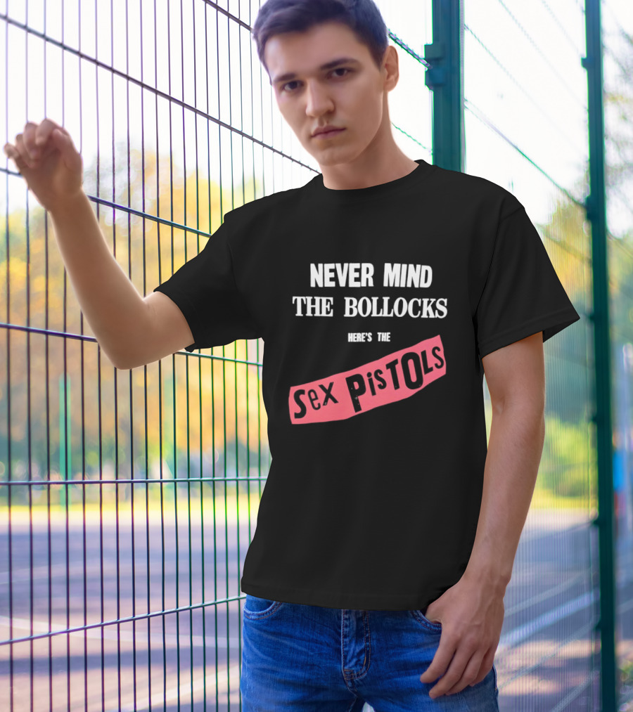 Never Mind The Bollocks Here's The Sex Pistols Album Original T-Shirt