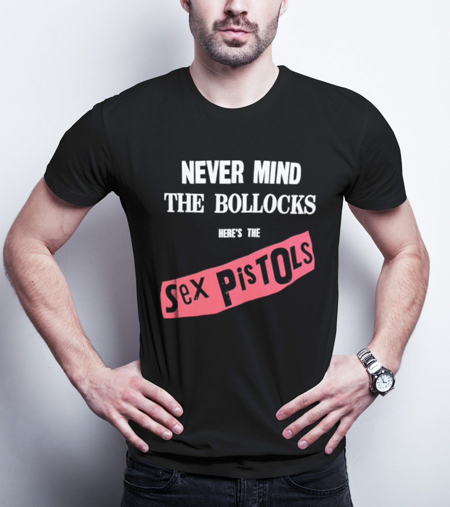 Never Mind The Bollocks Here's The Sex Pistols Album Original T-Shirt