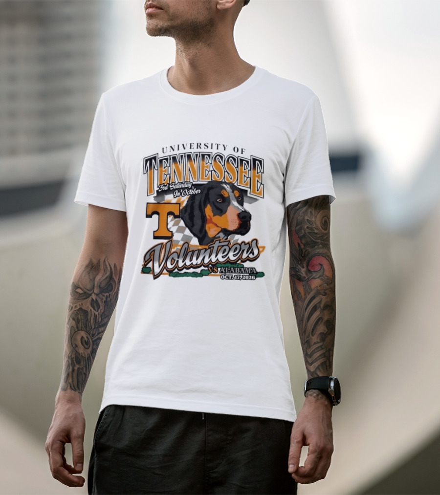Alabama Crimson Tide Vs University Of Tennessee Volunteers Third Saturday Regional Franklin T-Shirt