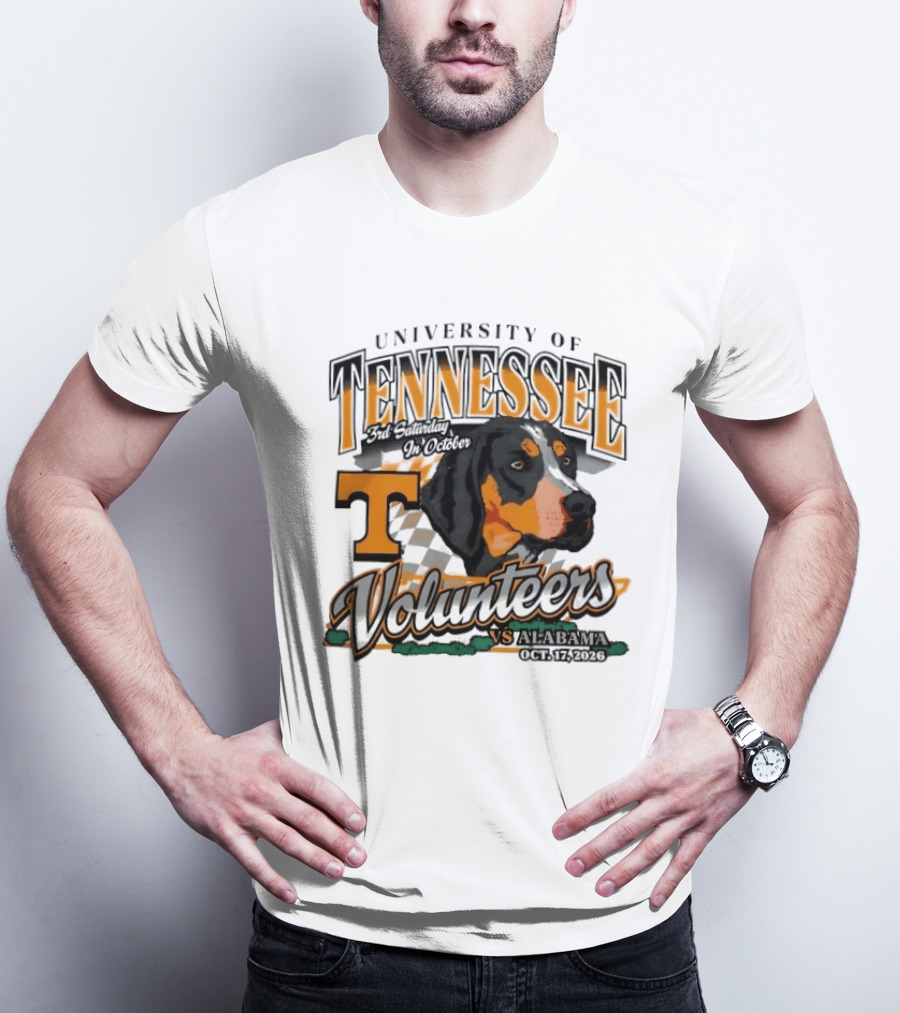 Alabama Crimson Tide Vs University Of Tennessee Volunteers Third Saturday Regional Franklin T-Shirt