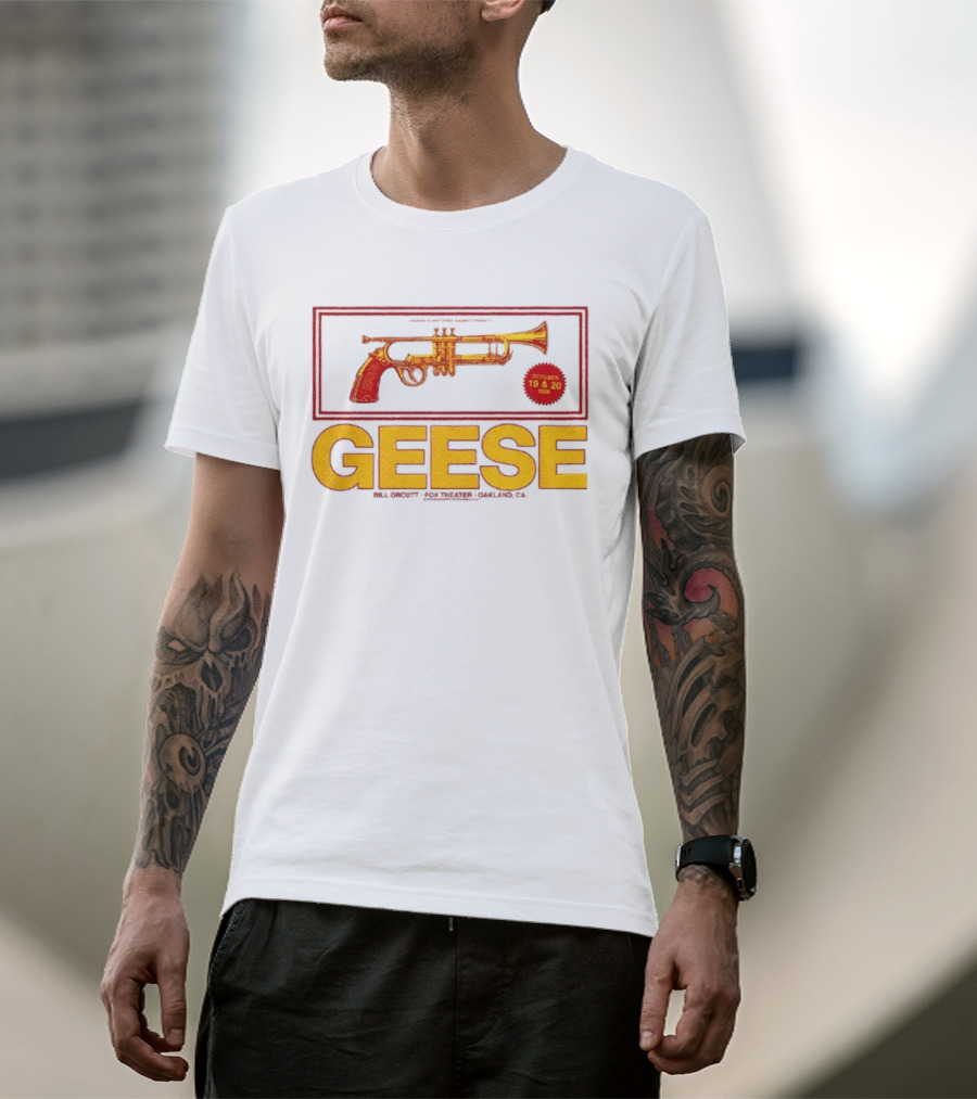 Geese Band Oakland CA Fox Theatre Event October 19 20 2026 T-Shirt