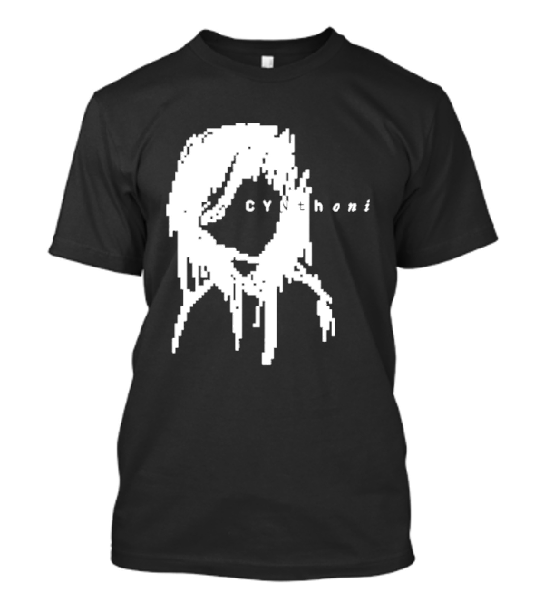 Cynthoni Pixel Distorted T-Shirt