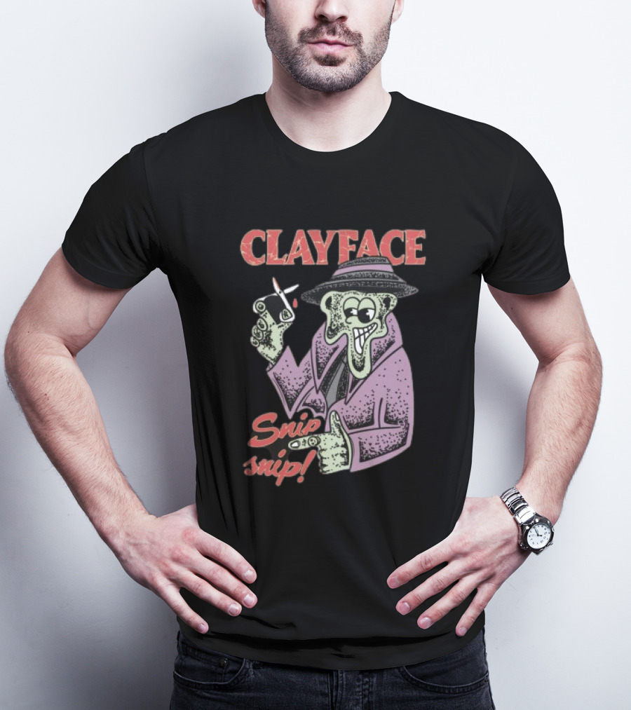 Dc Shop Clayface 2026 Movie X Canton Studio Snip Snip T-Shirt