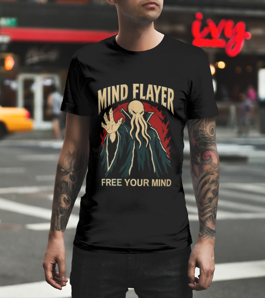 Mind Flayer Free Your Mind T-Shirt