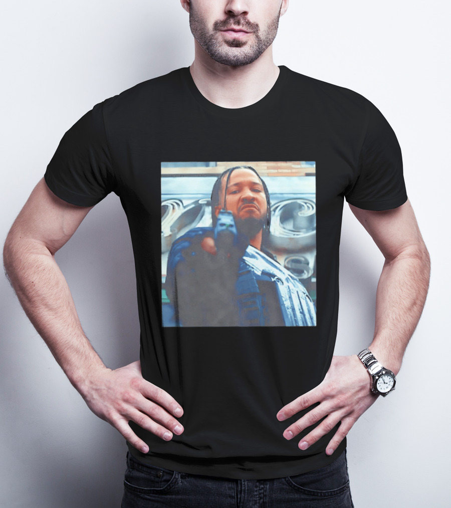 New York Knicks Jalen Brunson With Gun T-Shirt
