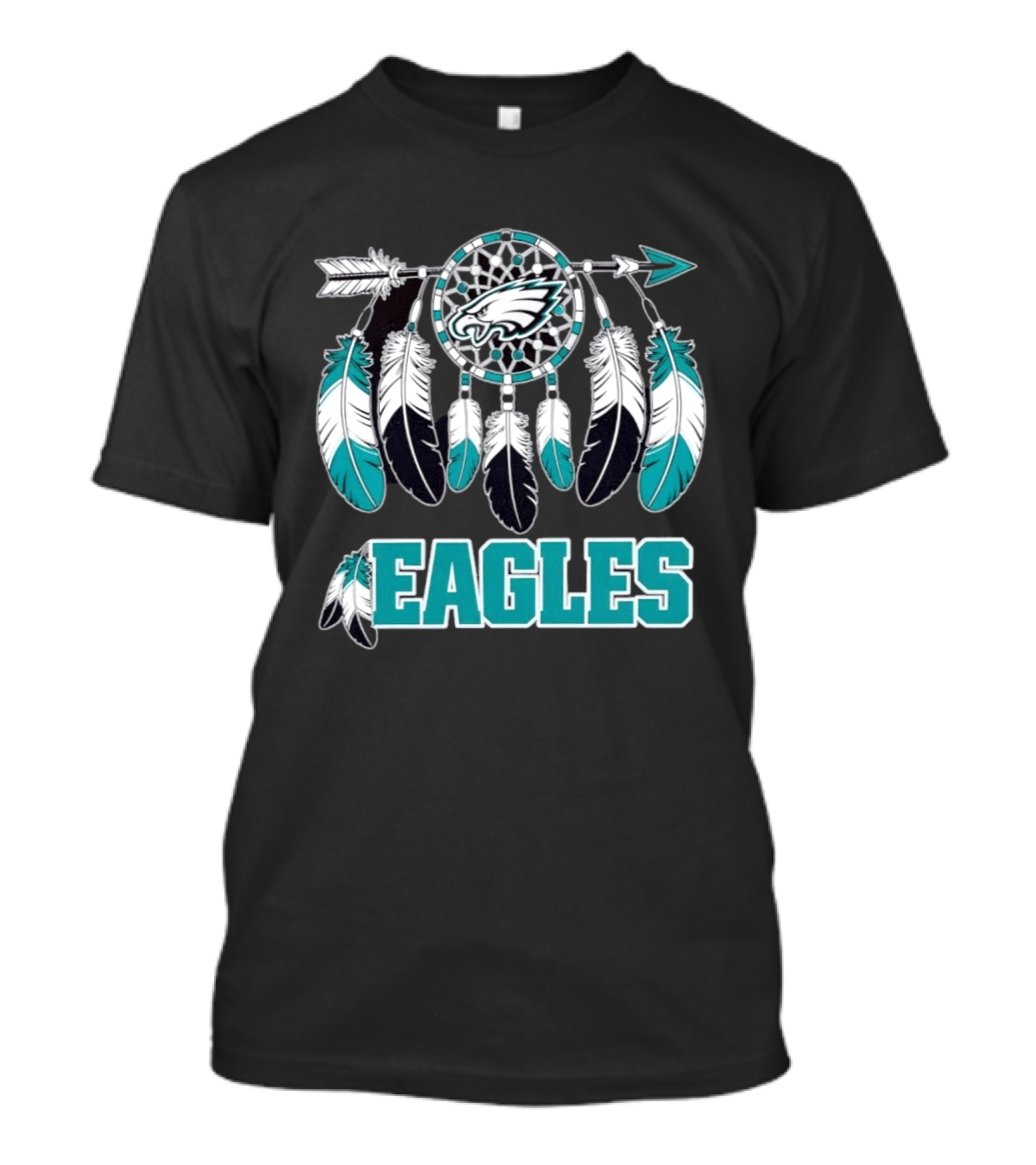 Philadelphia Eagles Dreamcatcher Feather NFL Fan Gear T-Shirt