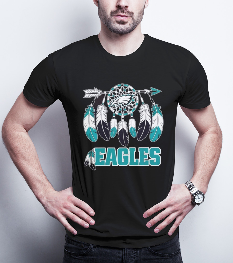 Philadelphia Eagles Dreamcatcher Feather NFL Fan Gear T-Shirt