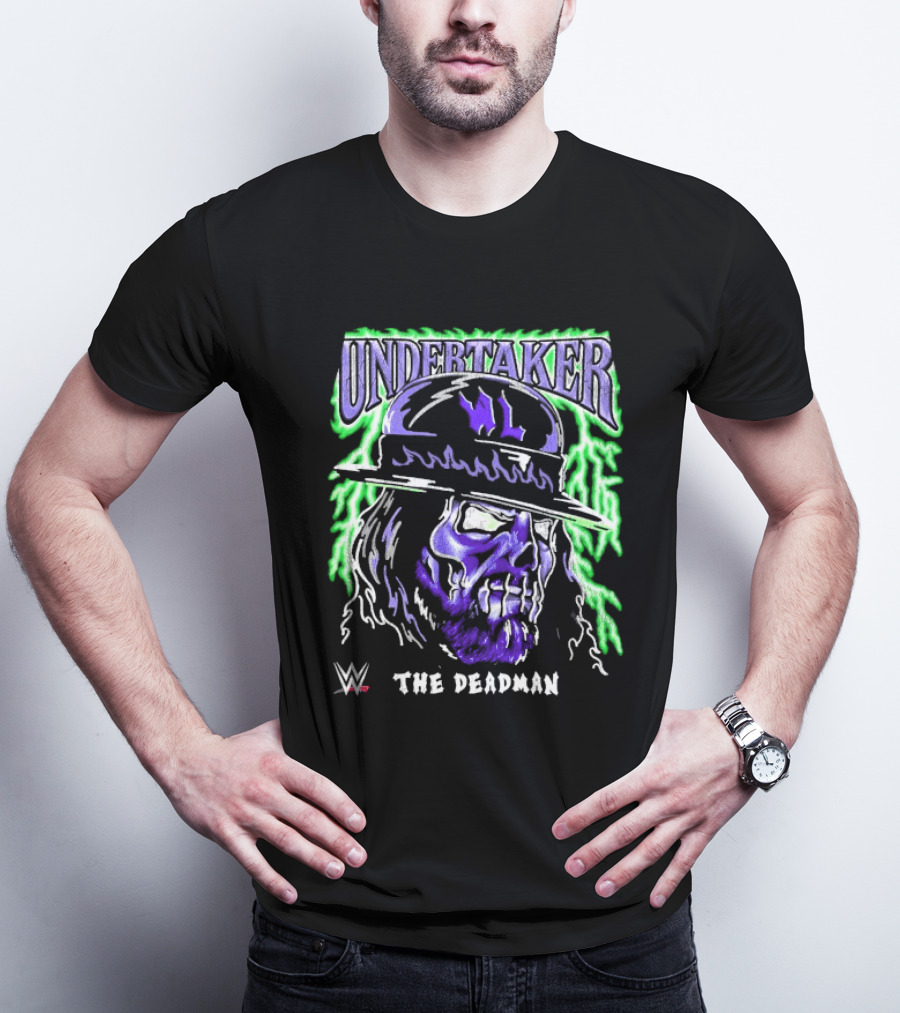 Undertaker The Deadman WWE Taker Warren Lotas T-Shirt