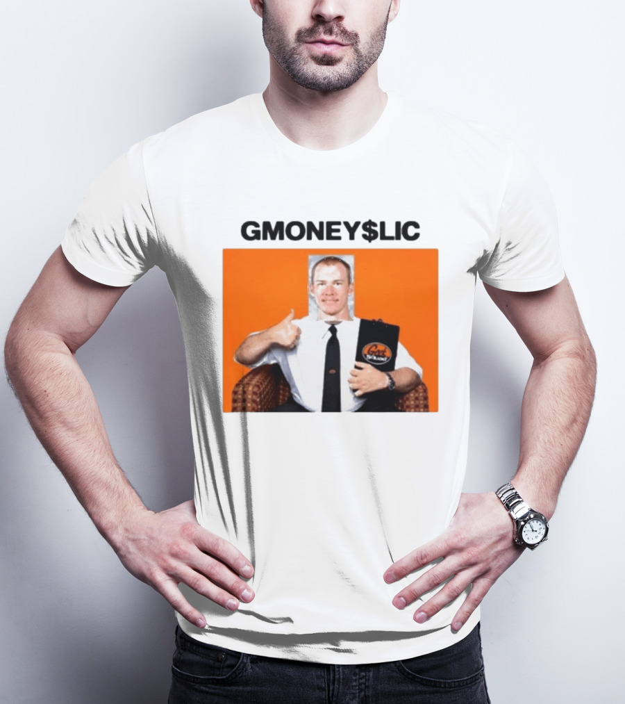 GMoney$lic Boston Bruins Thumbs Up Orange T-Shirt