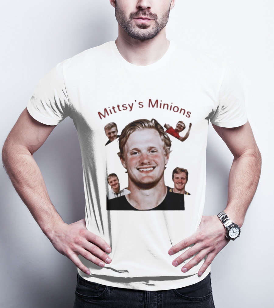 Mittsy's Minions Smiling Faces Boston Bruins Fan Favorite T-Shirt