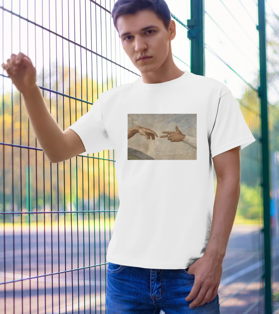 New York Knicks Jalen Brunson Uncivilized Ring Ceremony Creation Of Adam T-Shirt