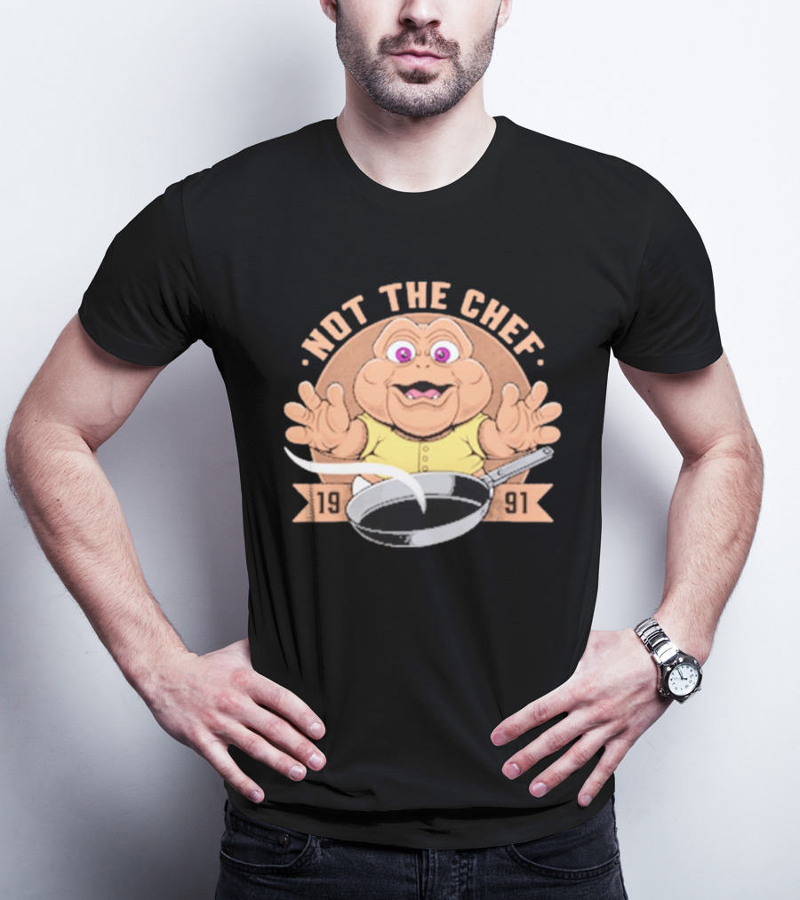 Baby Sinclair Not The Chef 1991 Pan Iconic TV Character Nostalgia T-Shirt
