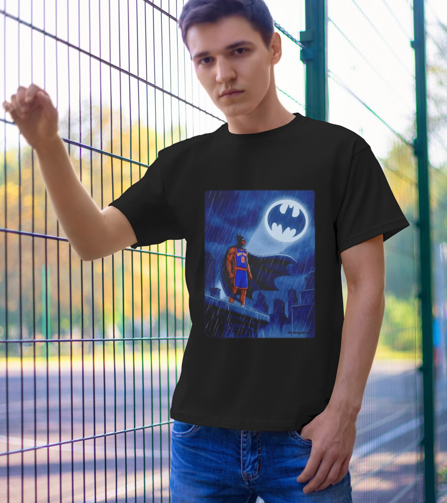 OG Anunoby Batman New York Knicks Gotham City T-Shirt