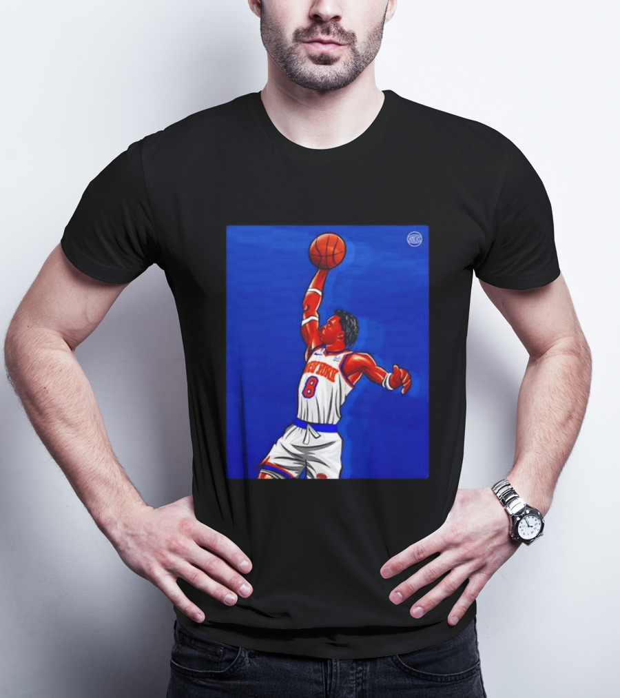 OG Anunoby New York Knicks Dunk Action Moment 8 Jersey T-Shirt
