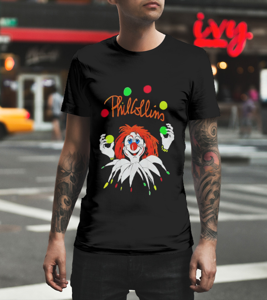 Phil Collins But Seriously Juggling Clown T-Shirt
