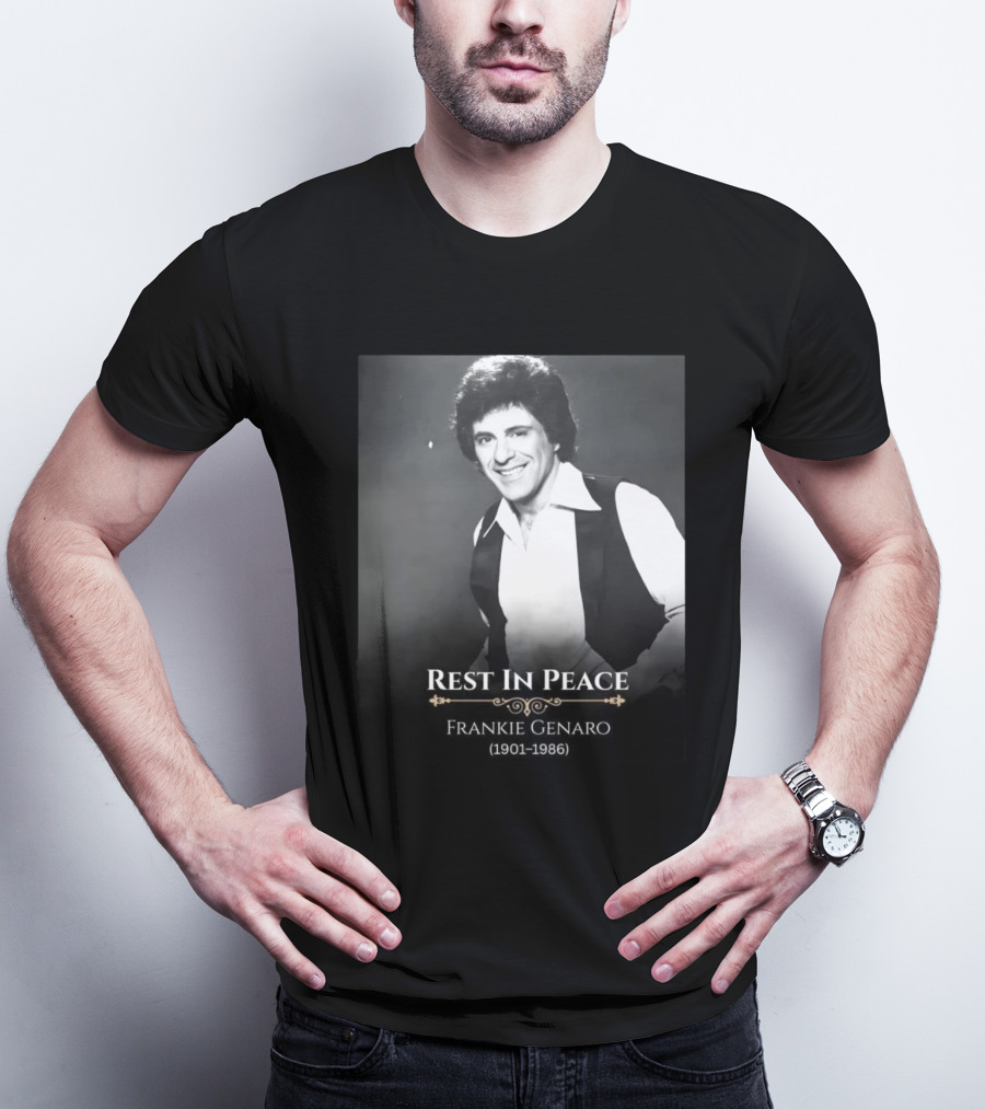 Rest In Peace Frankie Genaro 1901 1986 T-Shirt
