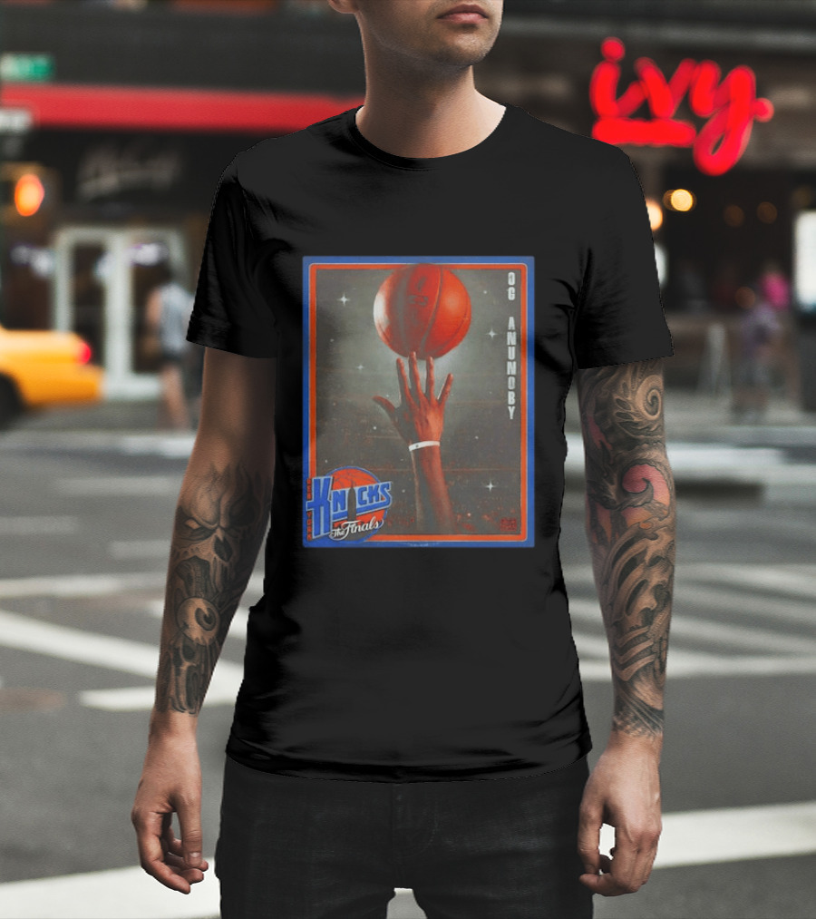 The New York Knicks The Finals OG Anunoby Basketball T-Shirt