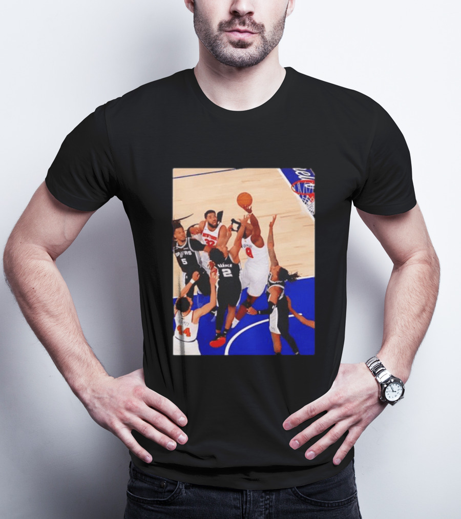 The Putback With OG Knicks Dunking Against Spurs T-Shirt