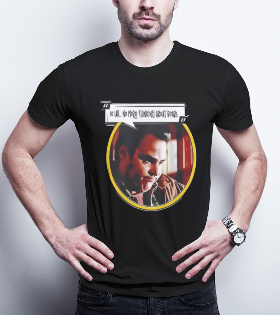 Tony Soprano The Sopranos No More Thinking About Bears HBO Television T-Shirt