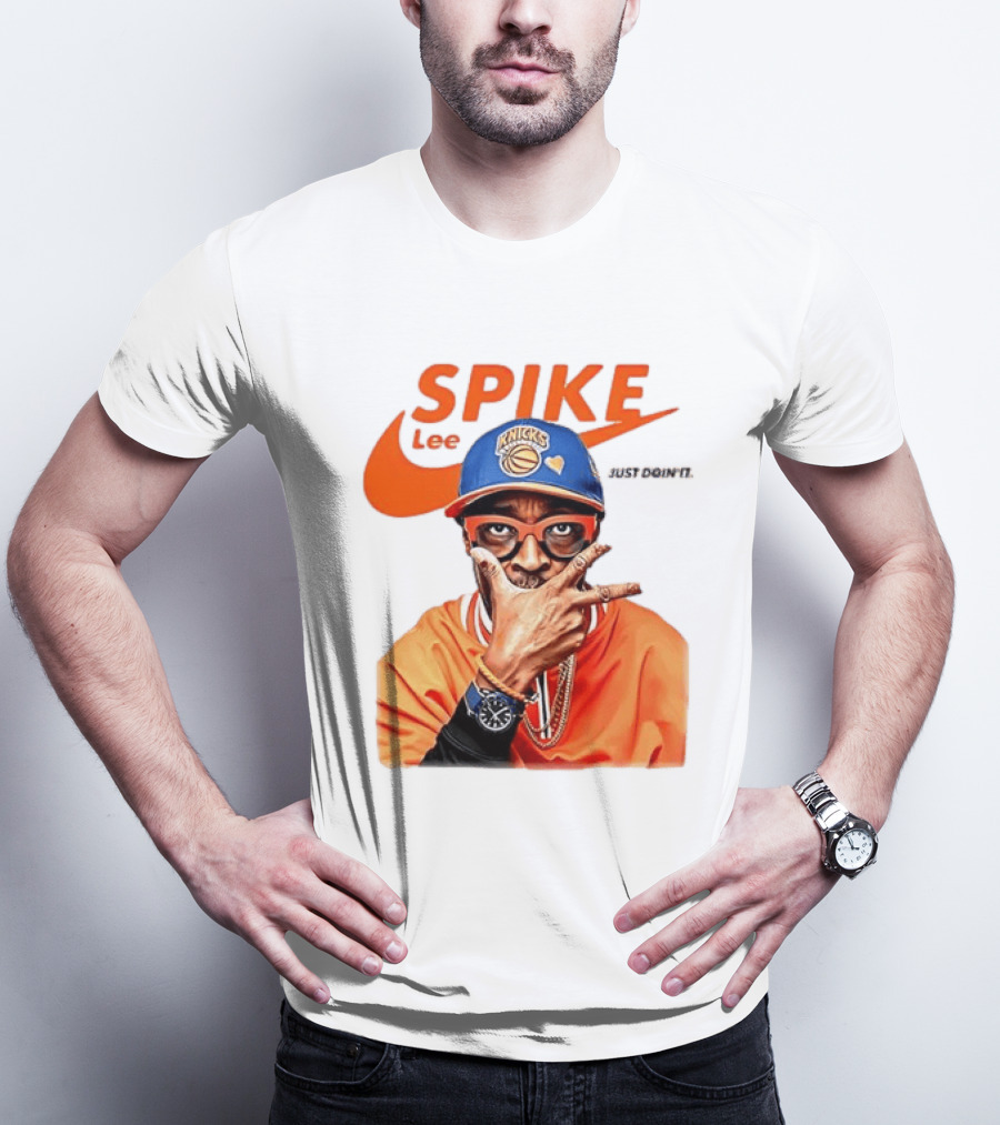 Spike Lee Knicks New York JUST DOIN IT T-Shirt
