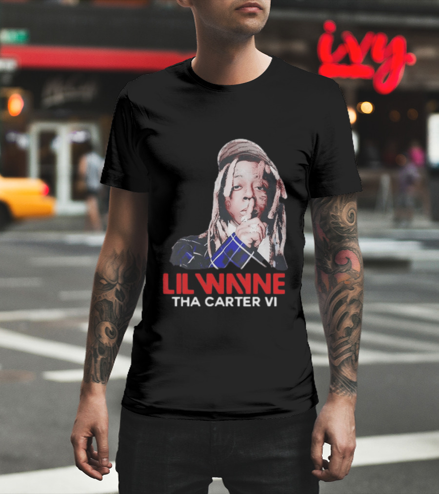 Lil Wayne Tha Carter VI 2026 Classic Album Cover T-Shirt