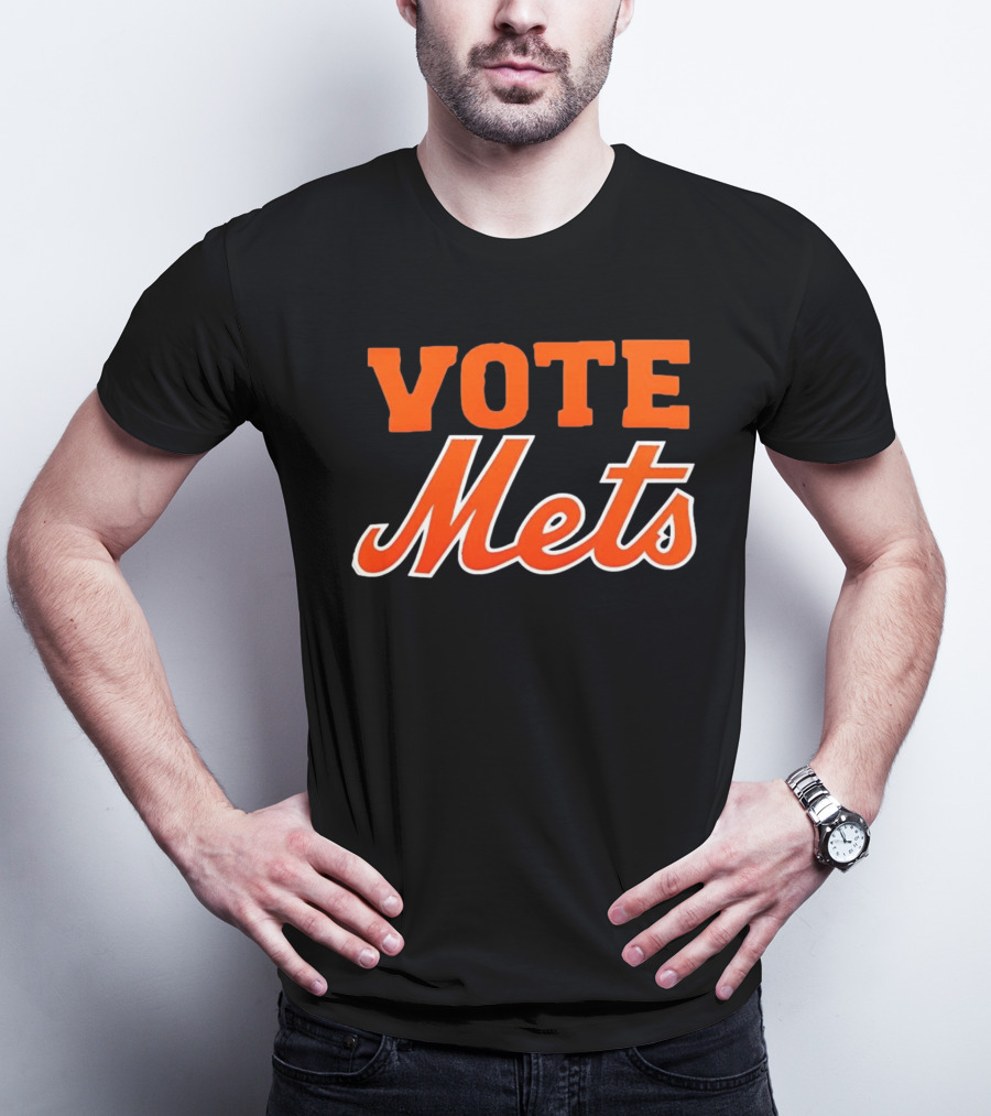New York Mets Vote Mets Player Support T-Shirt